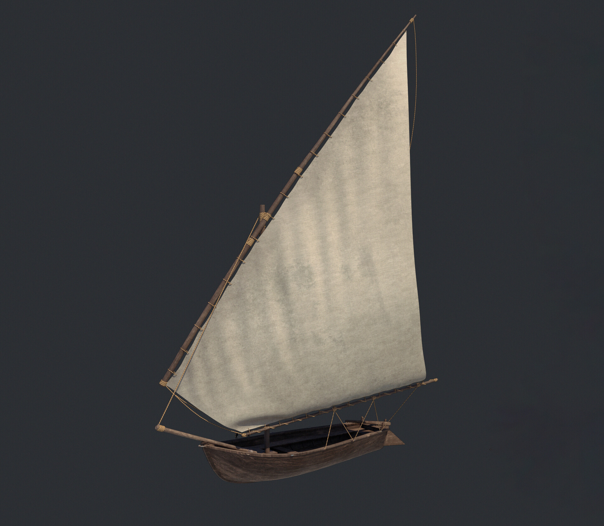 ArtStation - Feluka Boat