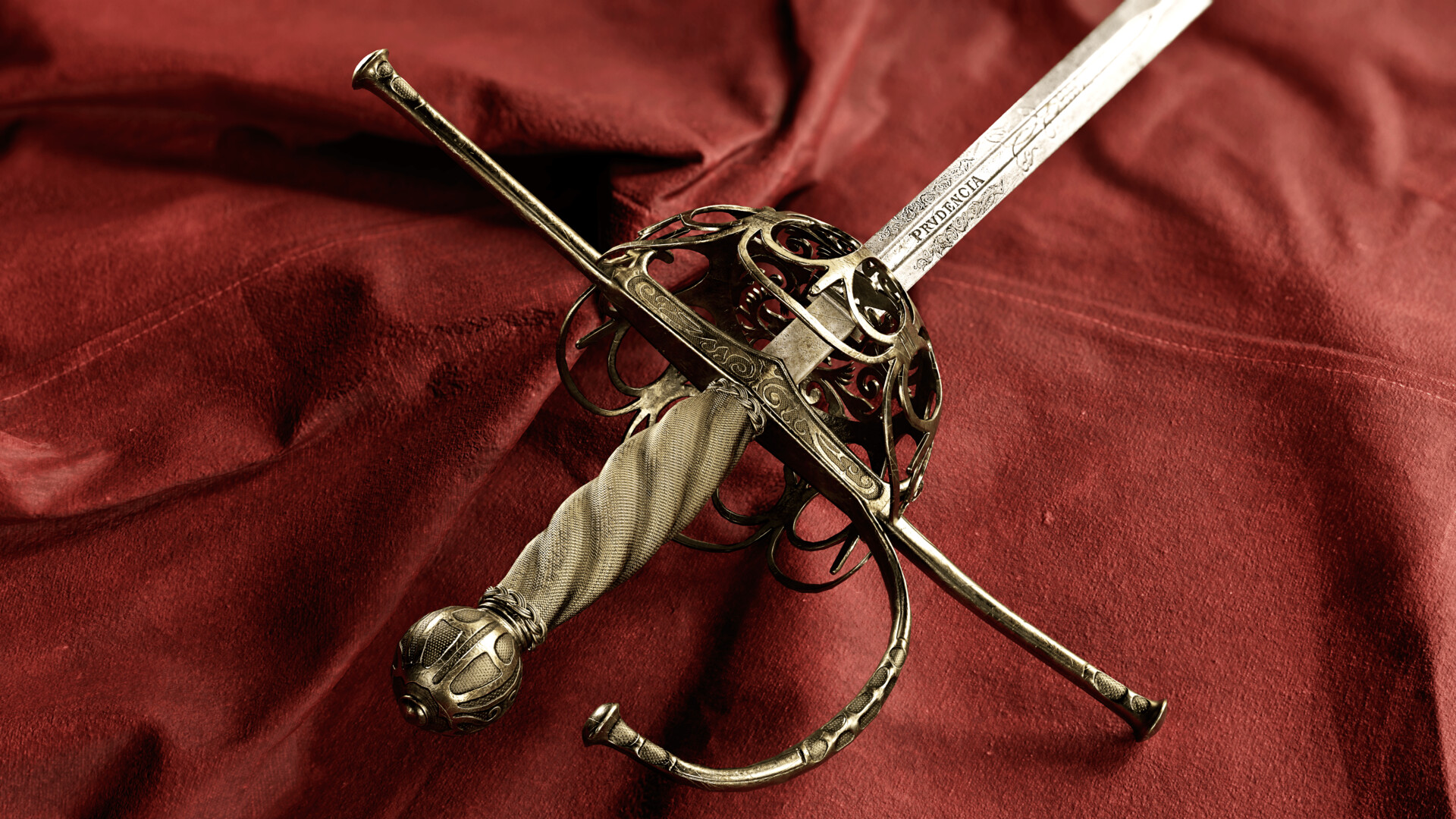 ArtStation - 17th-century taza rapier