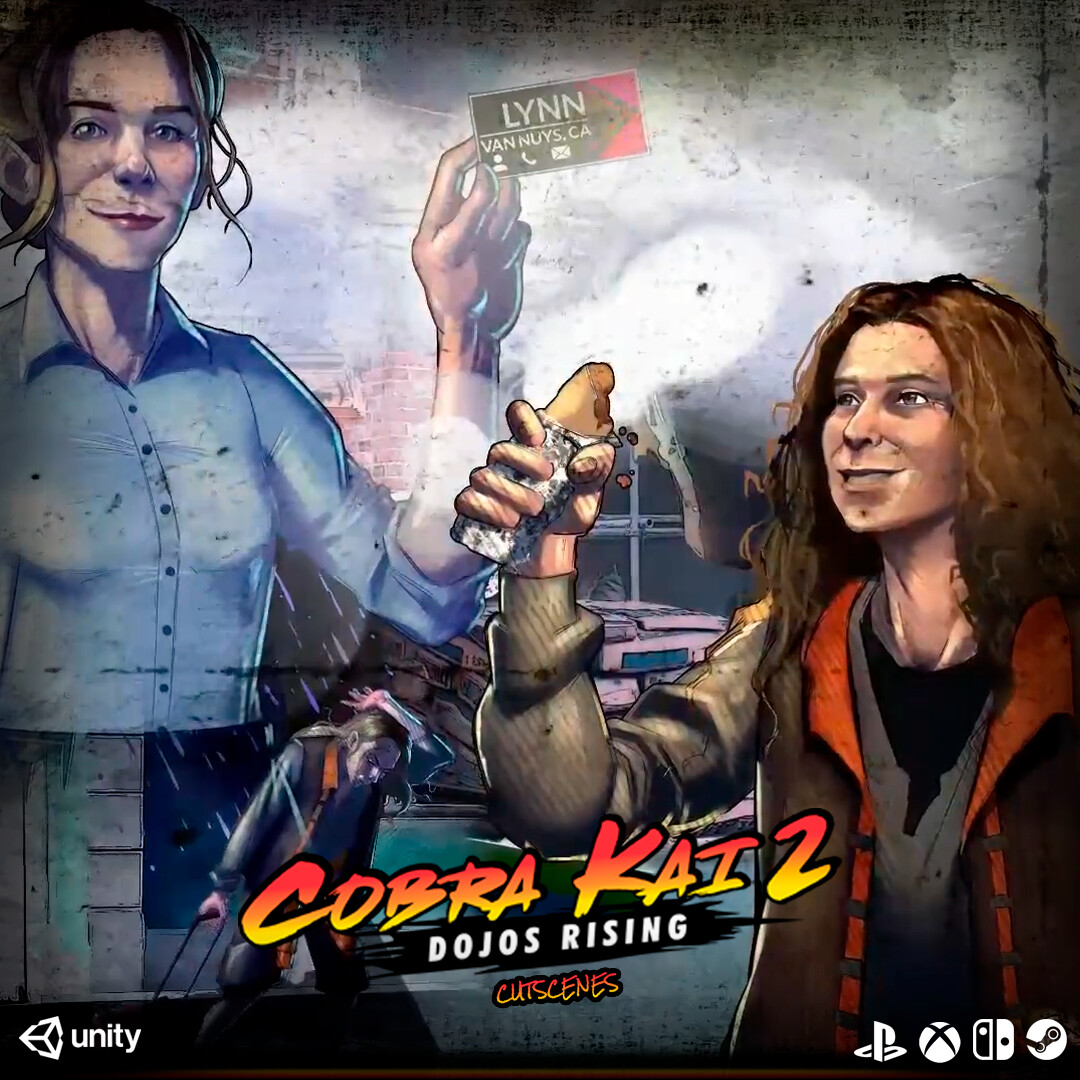 ArtStation - Cobra Kai 2: Dojos Rising - Cutscenes - CK Construction Level