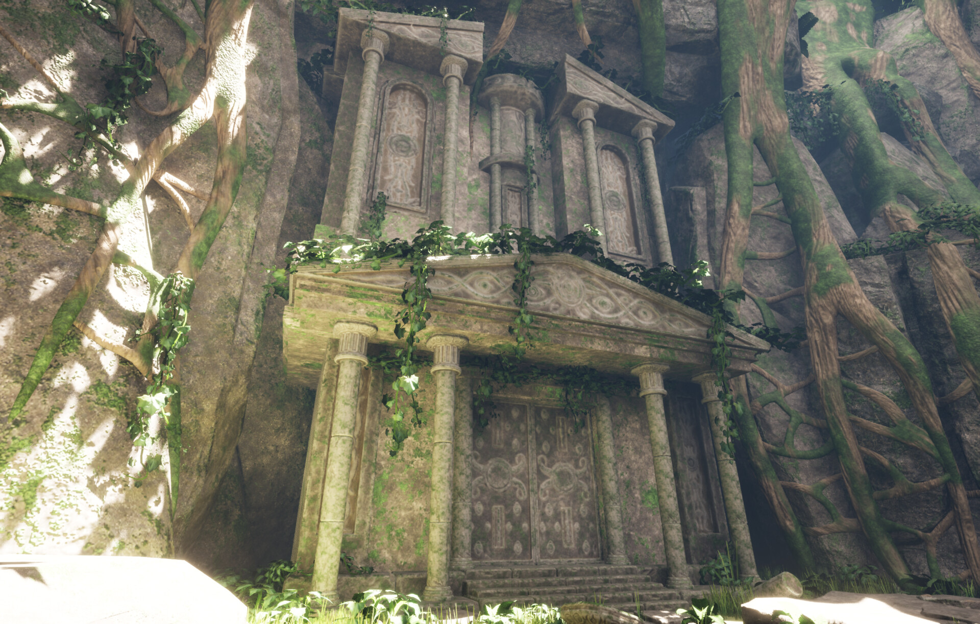 ArtStation - Temple Cave