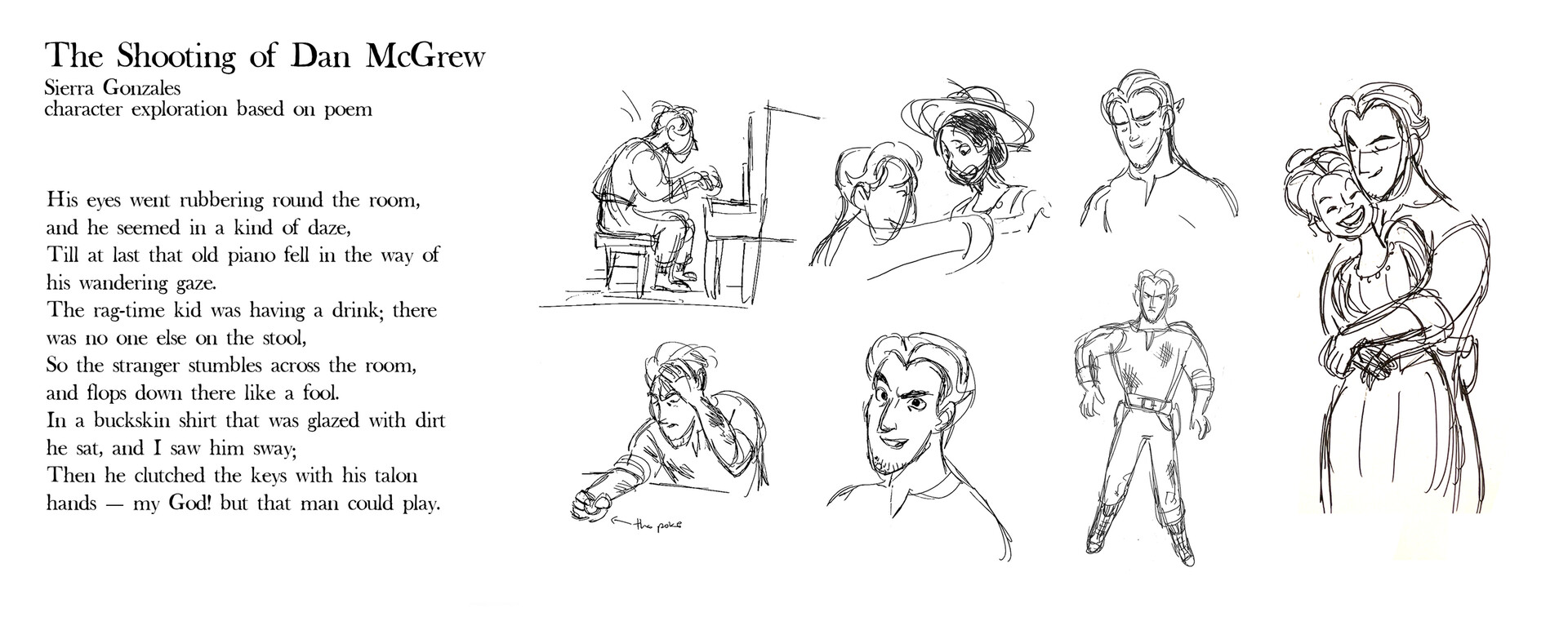 ArtStation - Shooting of Dan McGrew