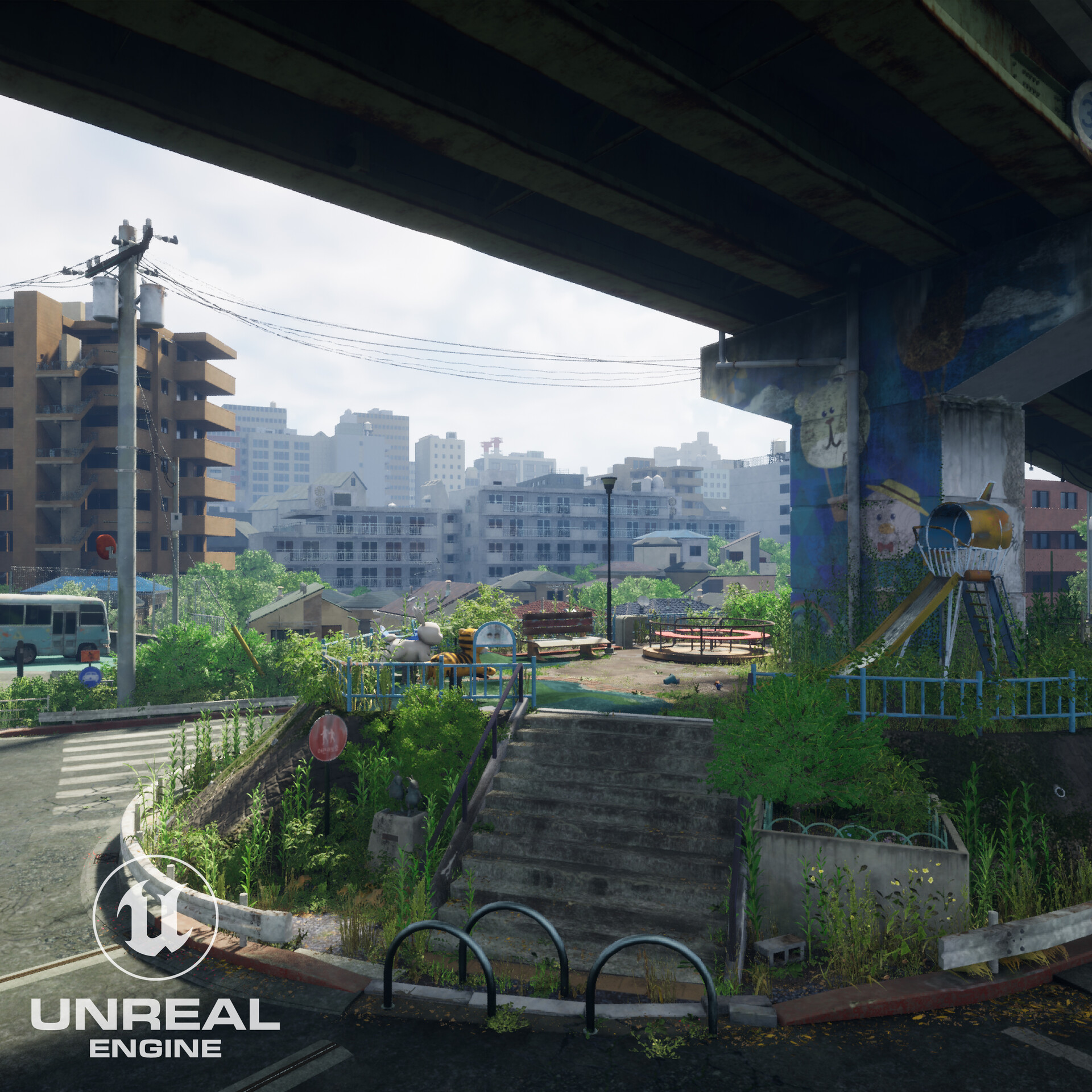 ArtStation - Overpass Park