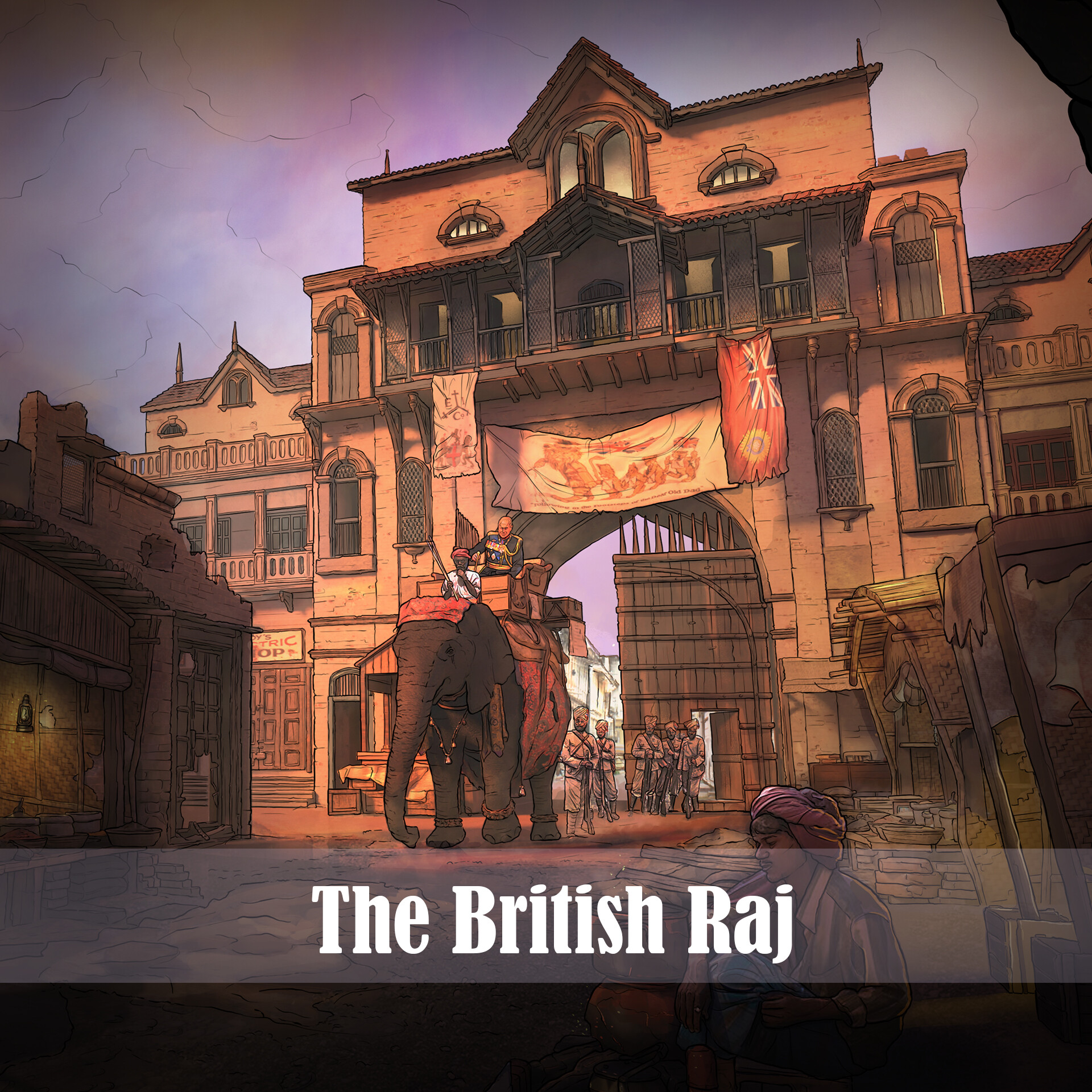 ArtStation - The British Raj