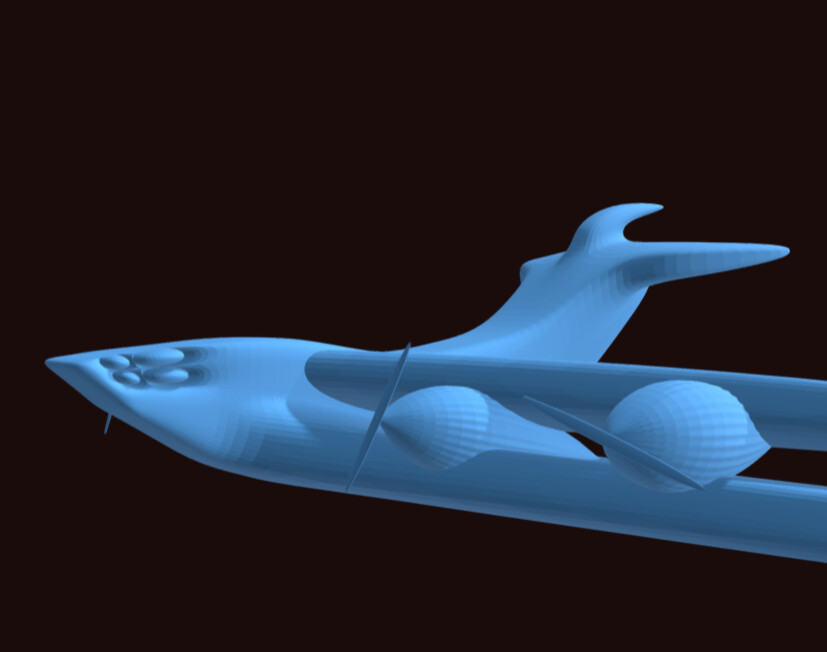 ArtStation - Plane (shark?)