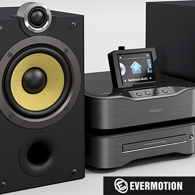 ArtStation - Audio equipment from am144 - EVERMOTION