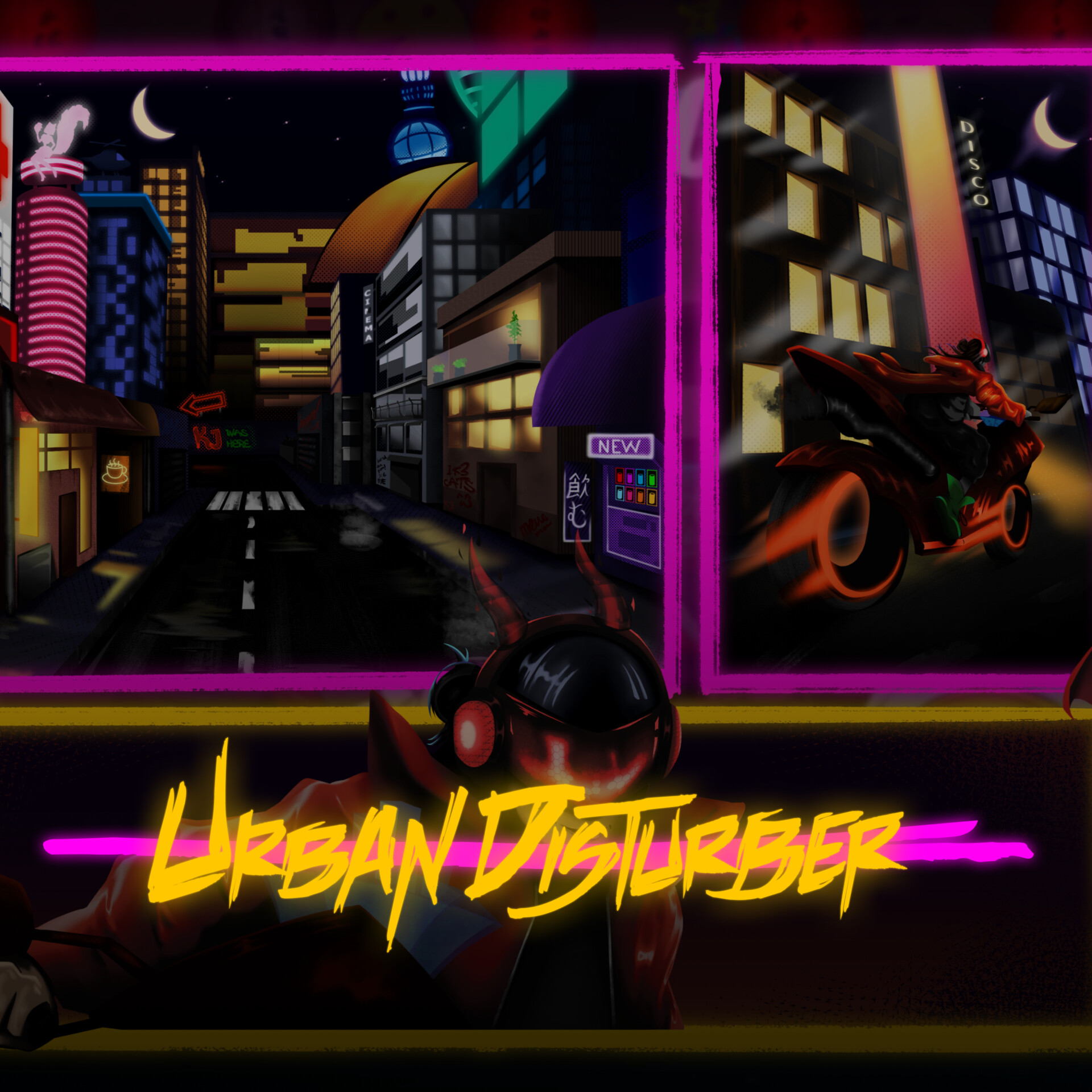 ArtStation - Urban Disturber - 2D Fighter Video Game