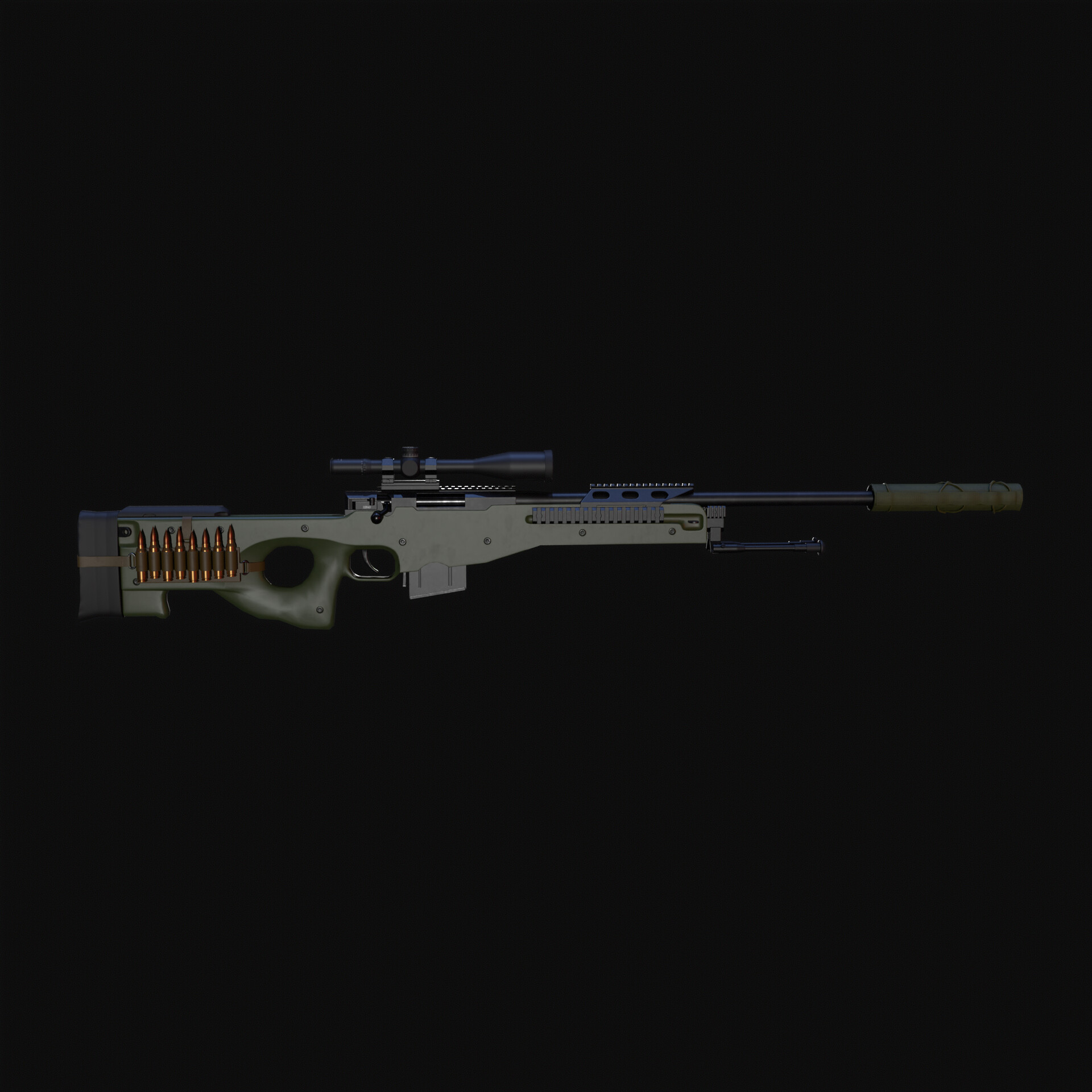 ArtStation - L96 A1 / AWP
