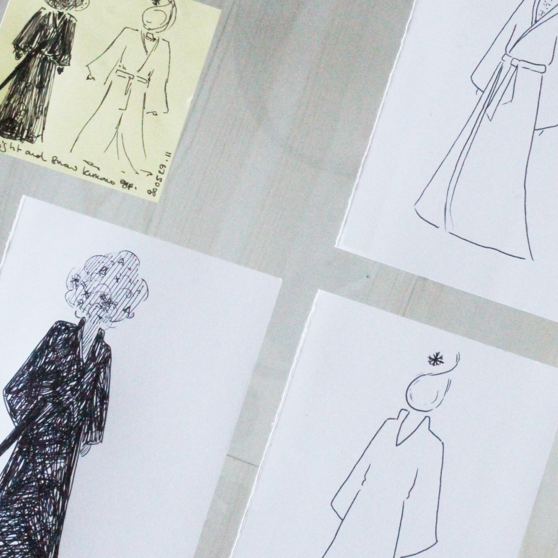 ArtStation - Night and Snow kimono version