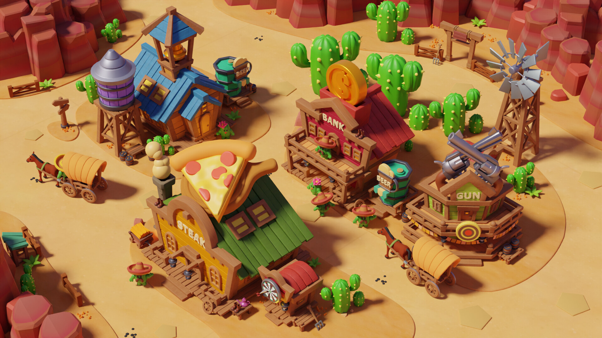 ArtStation - townlet