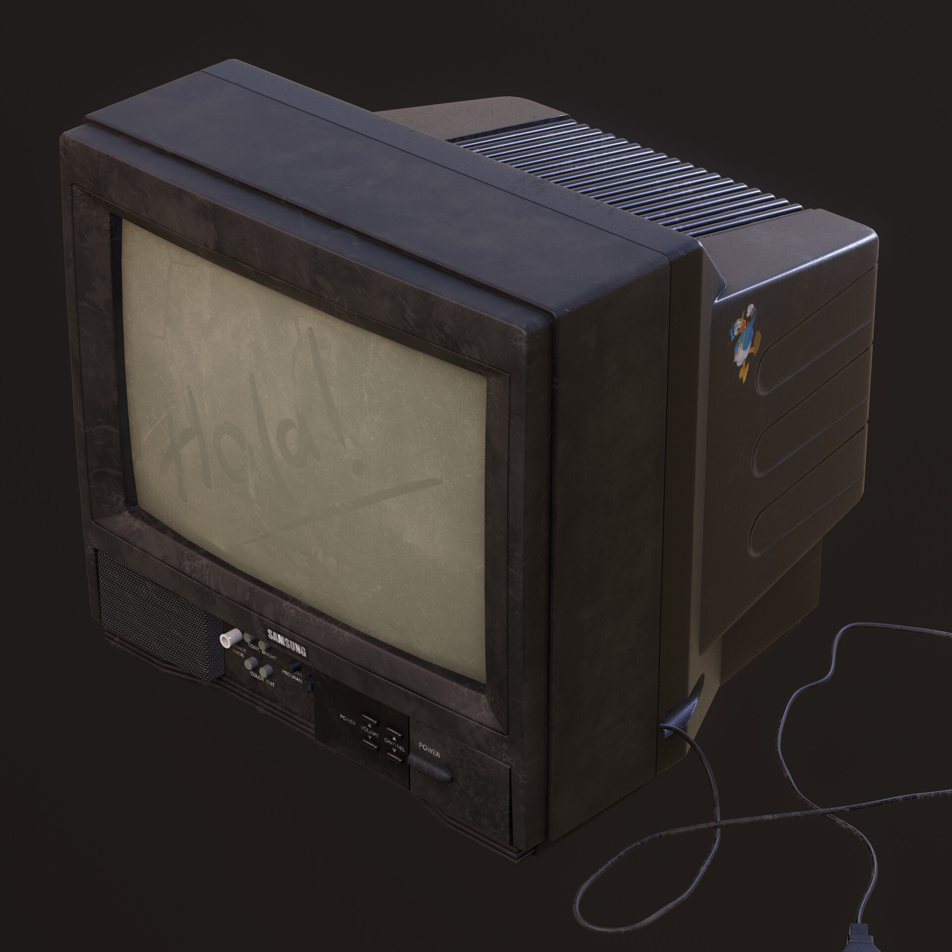 ArtStation - 90's TV