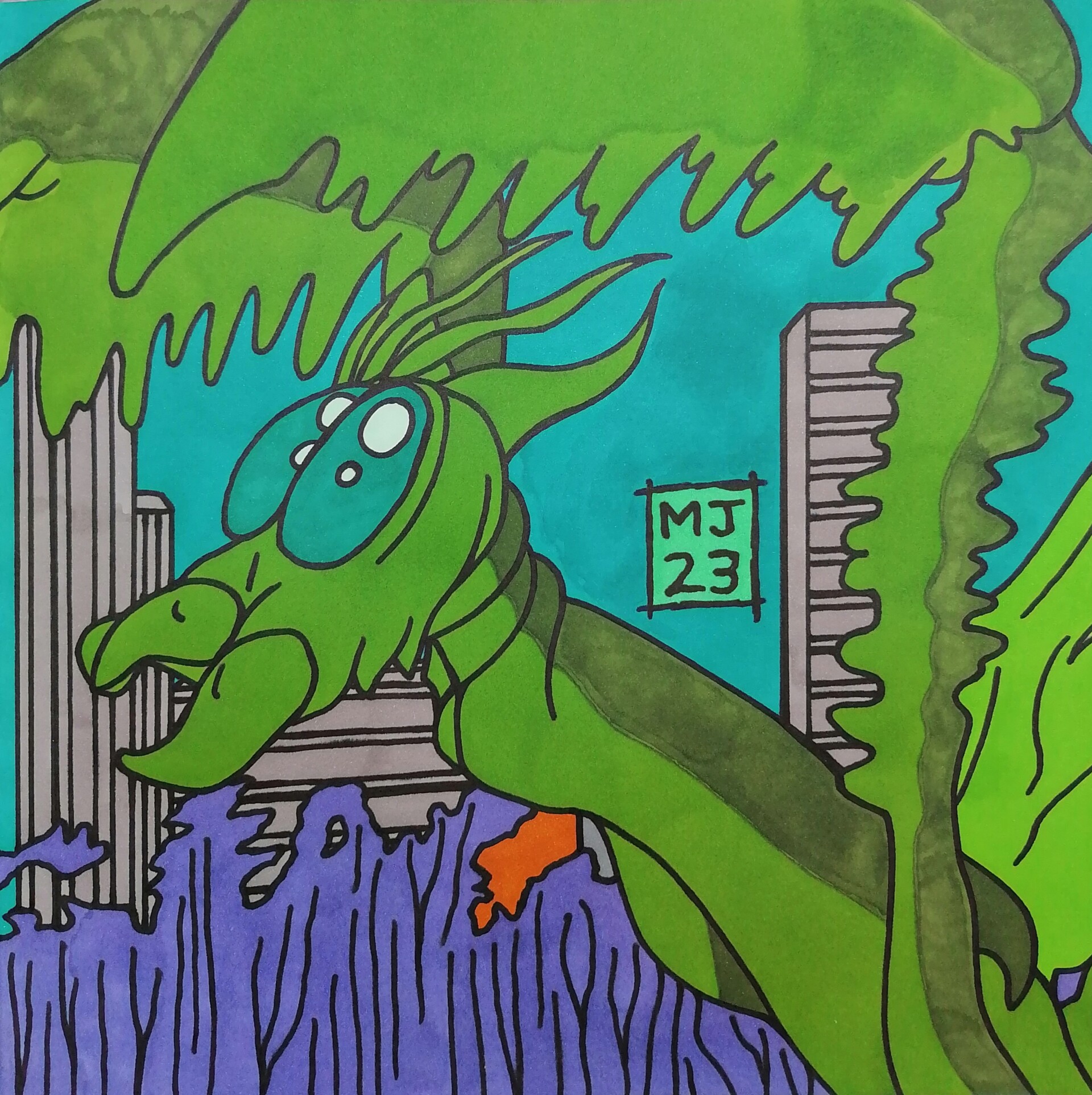 ArtStation - Murray the Mantis