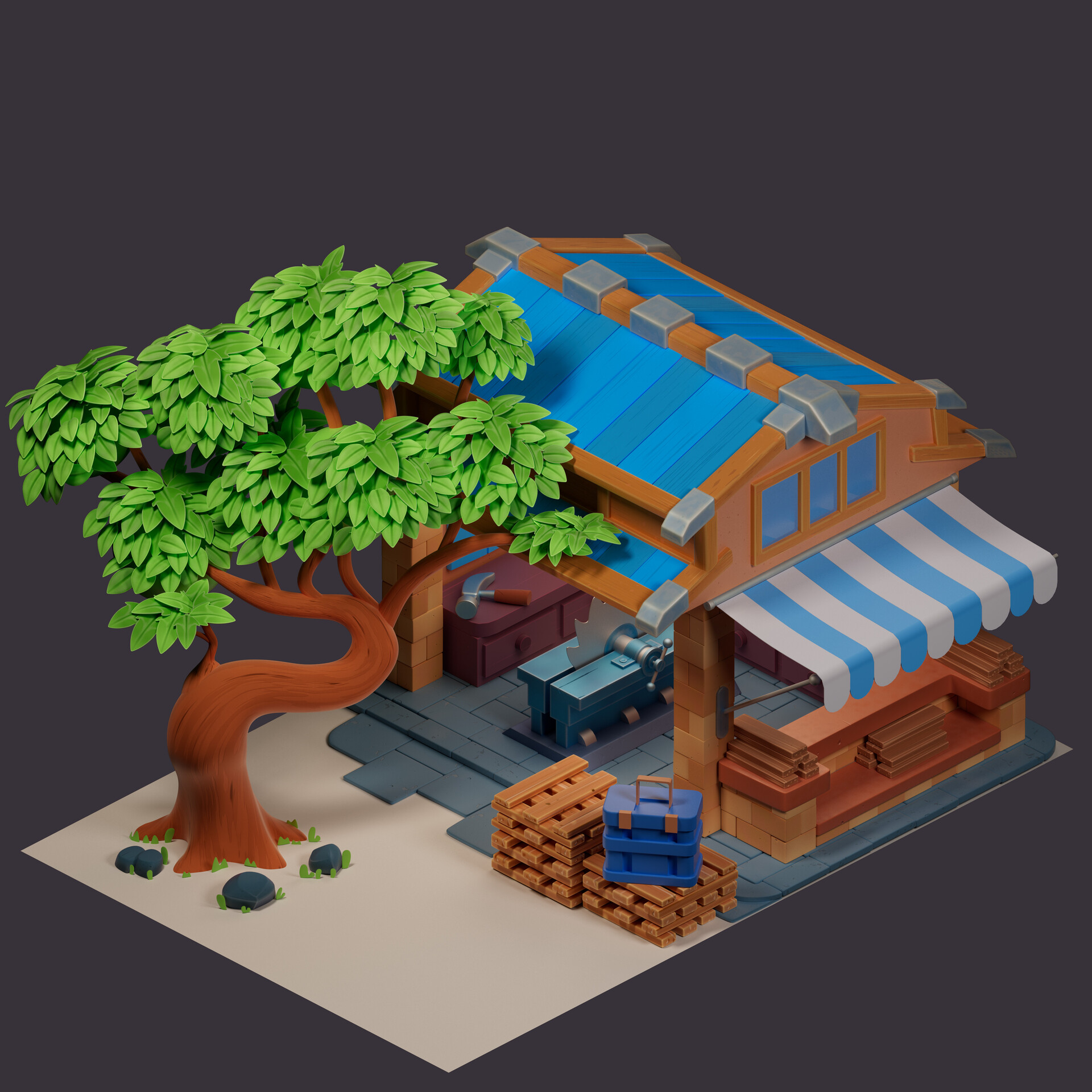 ArtStation - Mobile Environment