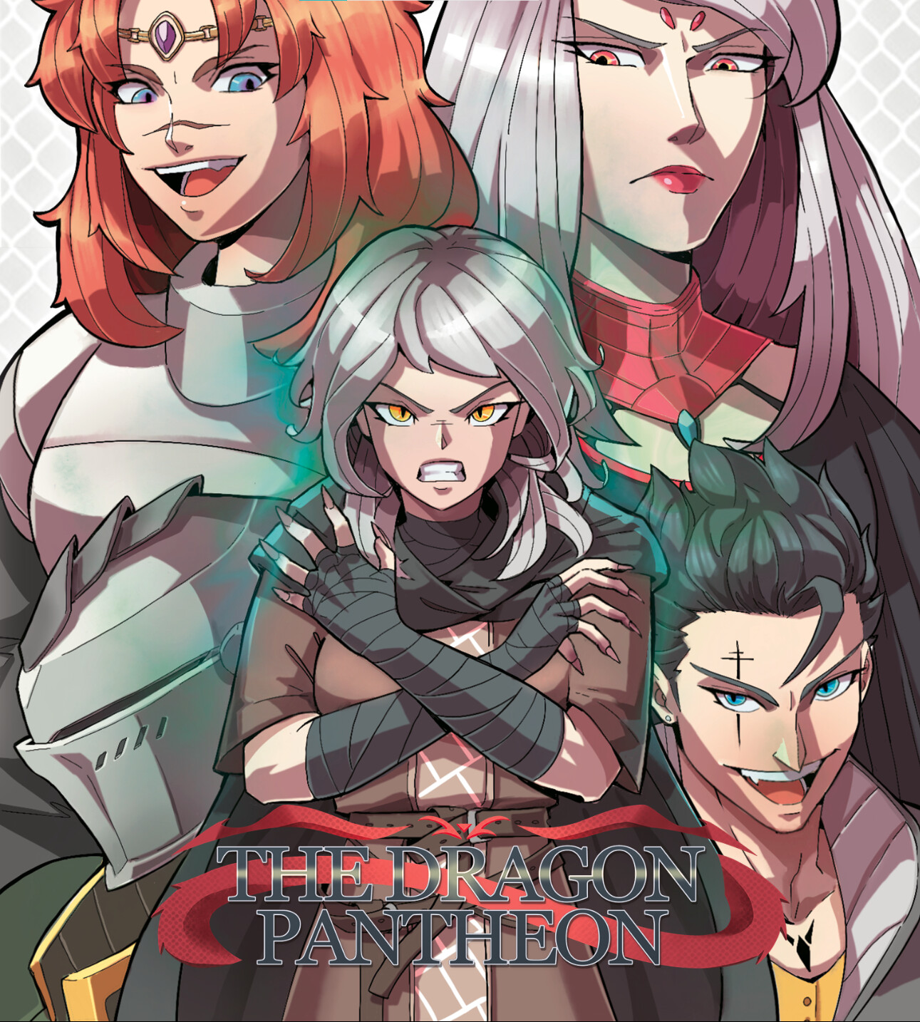 ArtStation - Dragon Pantheon - Book Cover Artwork