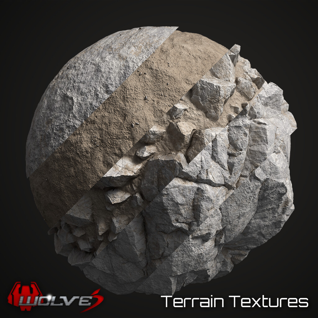 ArtStation - Wolves - Terrain Textures