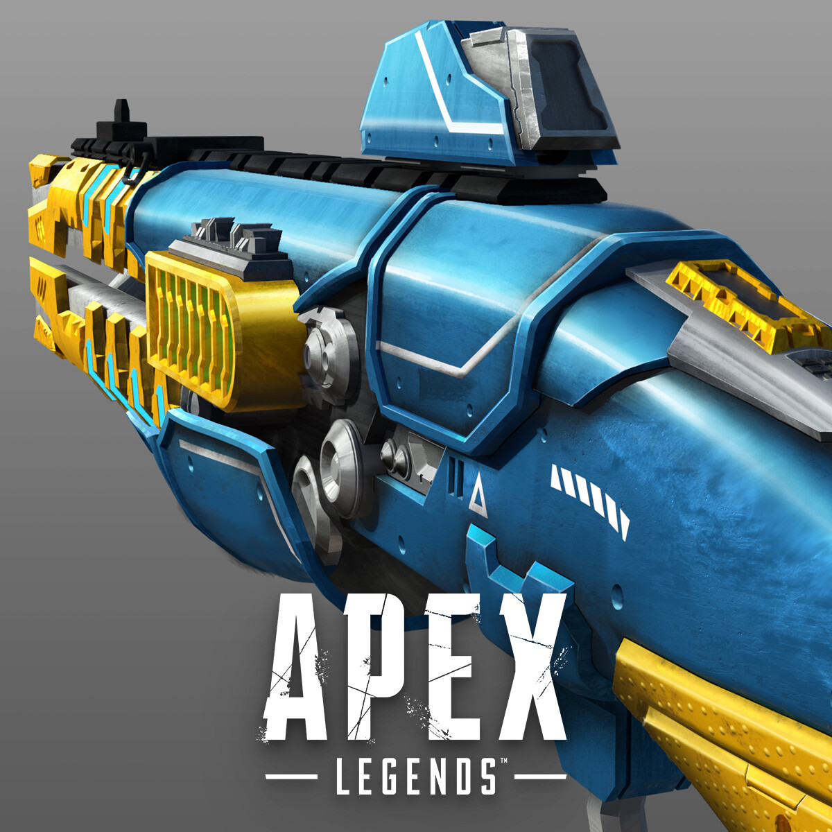 ArtStation - Apex Legends - Hardball skin for the Peacekeeper