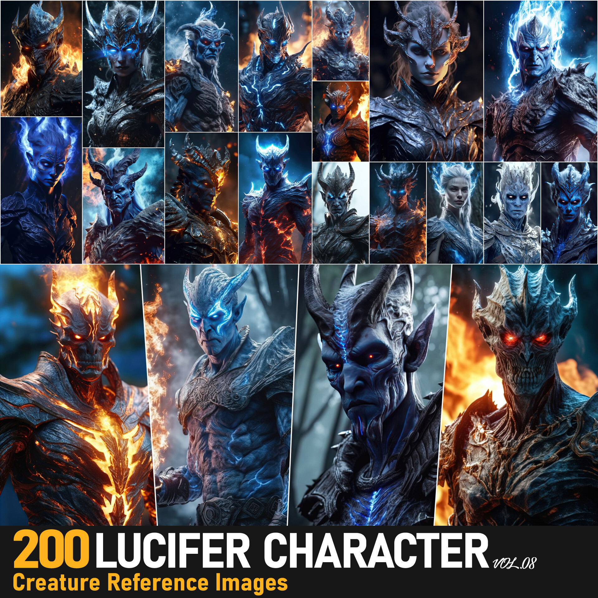ArtStation - Lucifer Character VOL.08|4K Reference Images