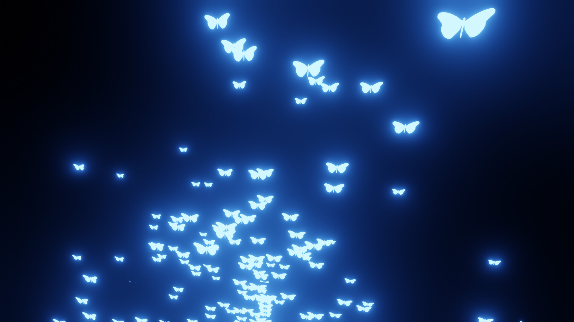 ArtStation - fx butterfly animation glow effect