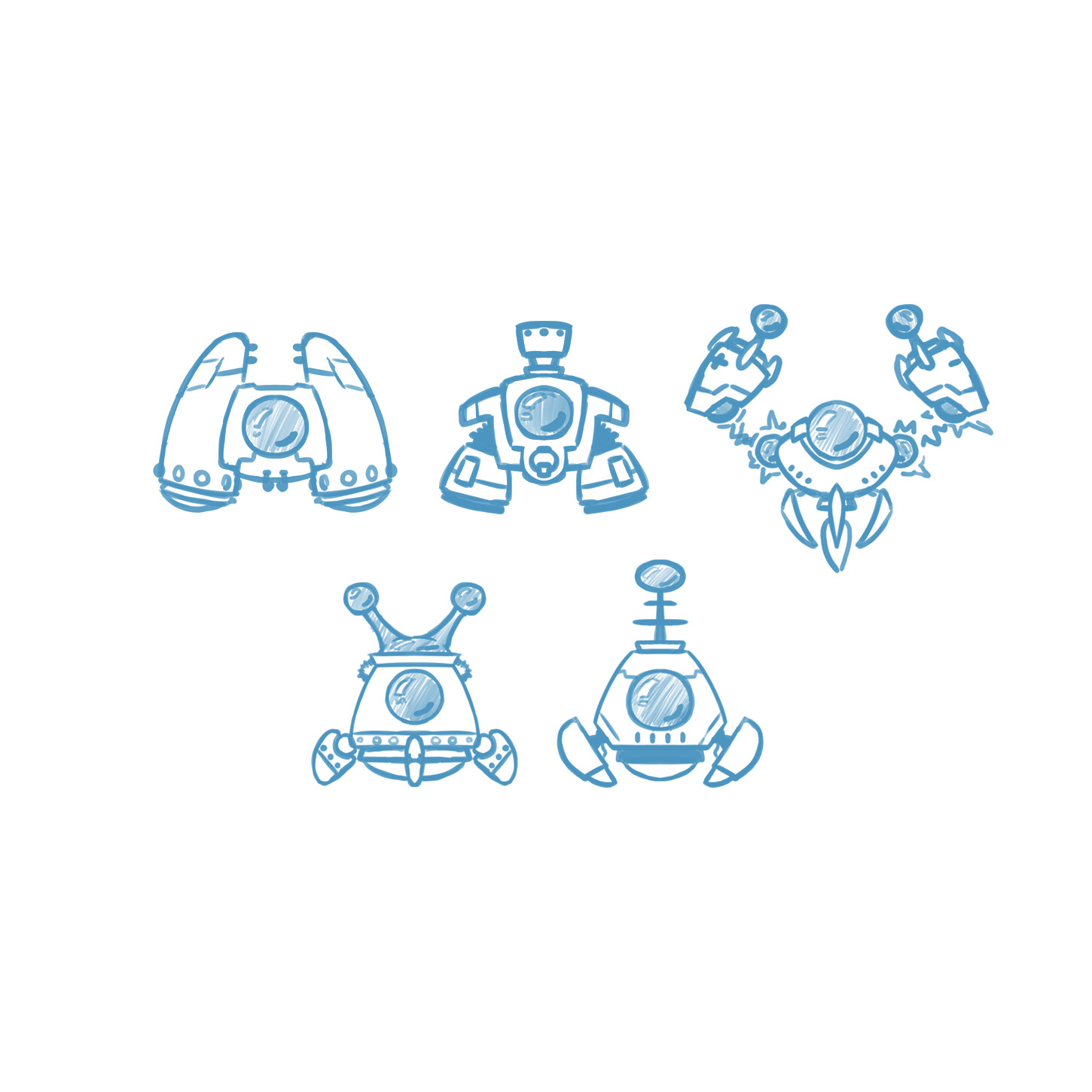 ArtStation - Quick SHUMP Spaceships Concept Art