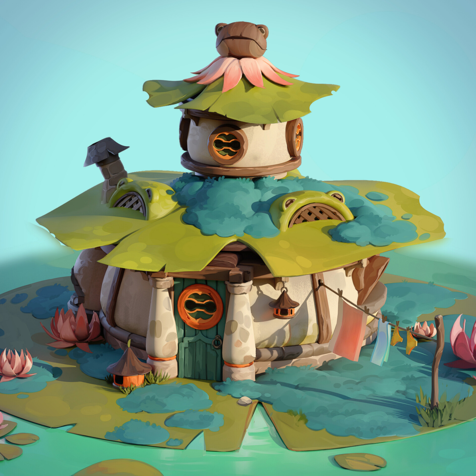 ArtStation - Froggy House