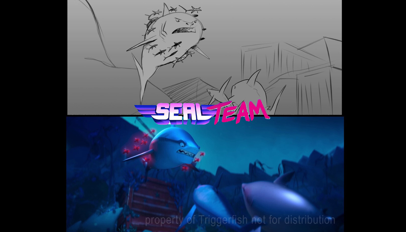 ArtStation - Seal Team Storyboards - Grimes, Snap, and Crunch Hatch a Plan