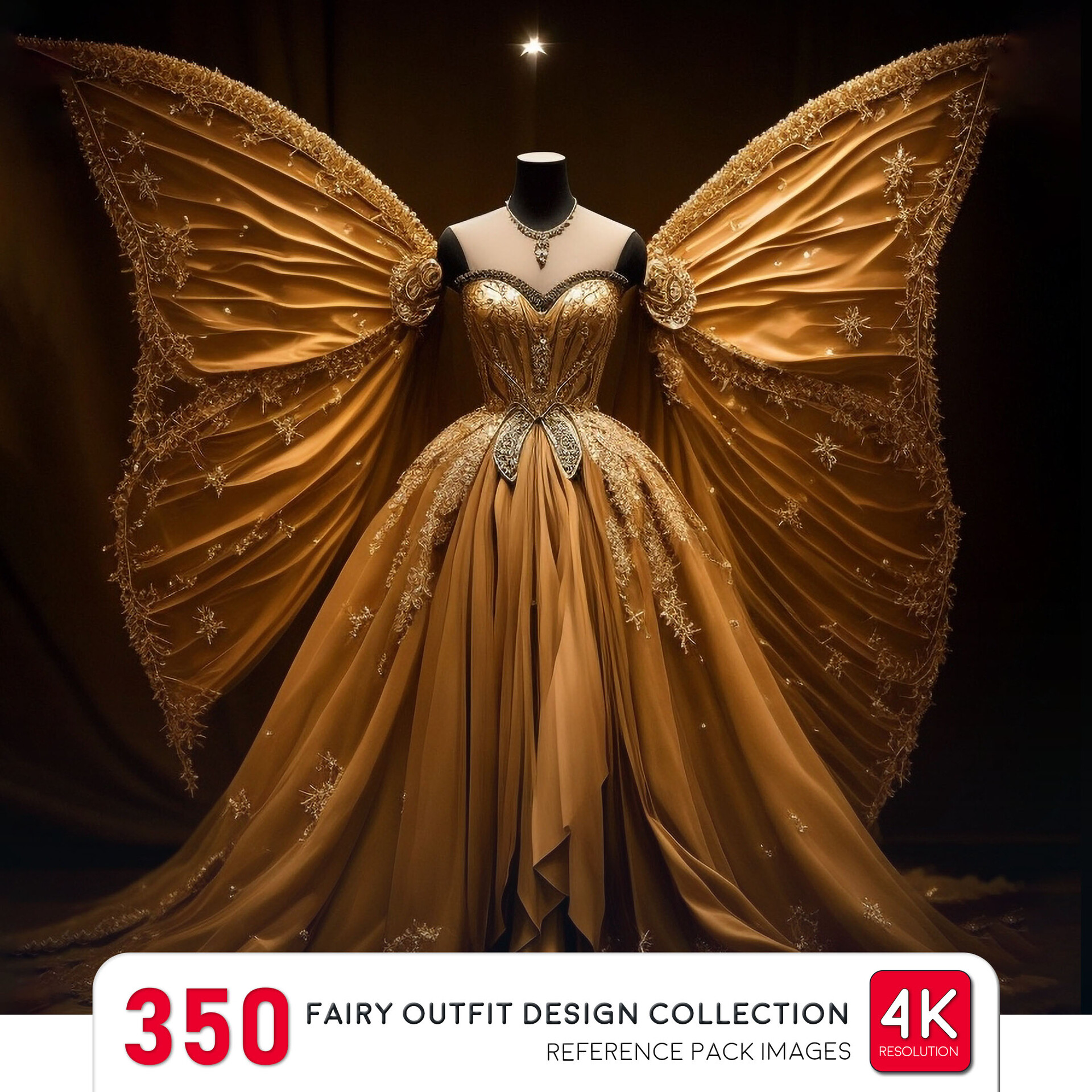 ArtStation - Fairy Outfit Design Collection-vol1-4k|Reference pack Images