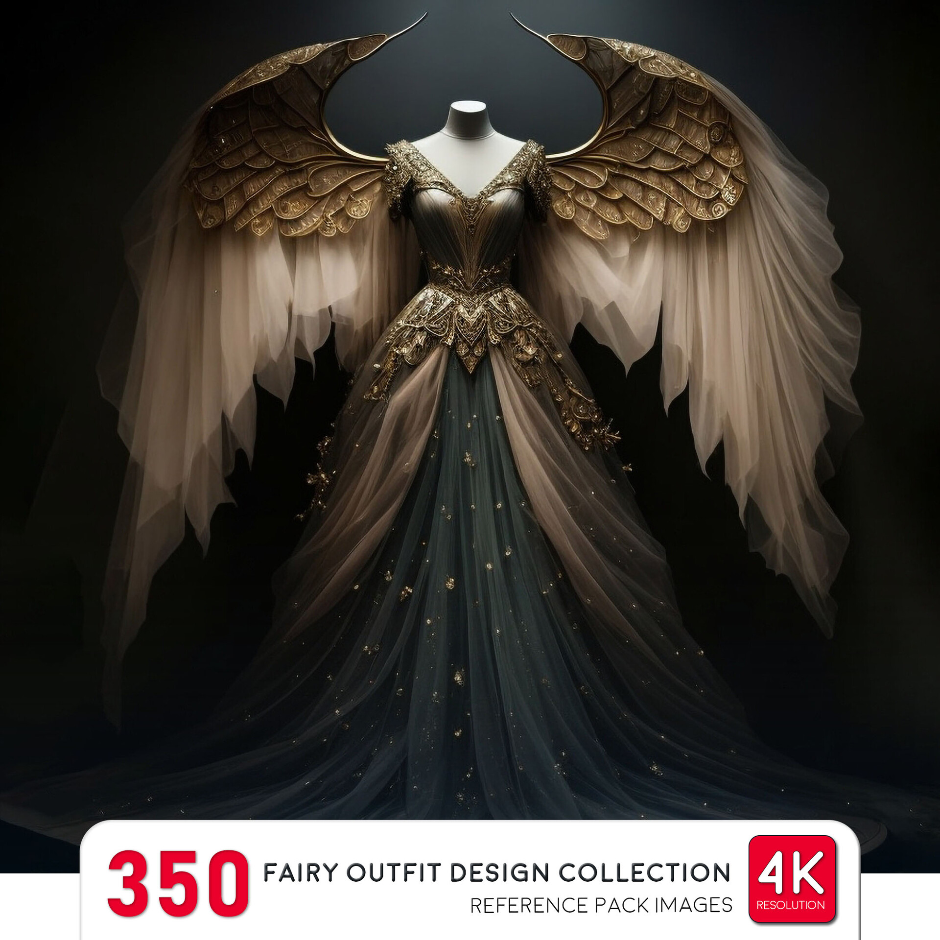 ArtStation - Fairy Outfit Design Collection-vol1-4k|Reference pack Images