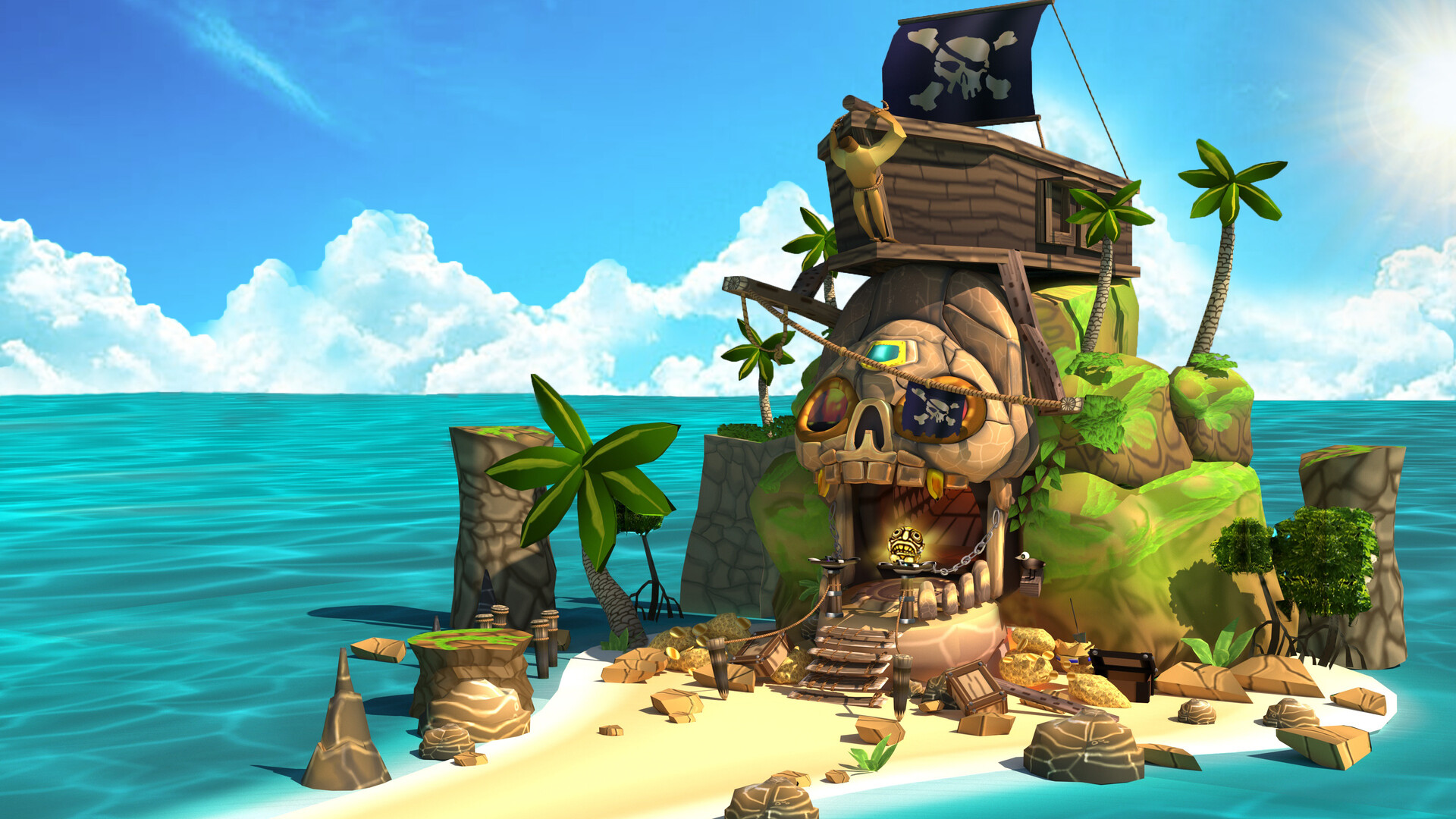 ArtStation - Temple Run Enviornment