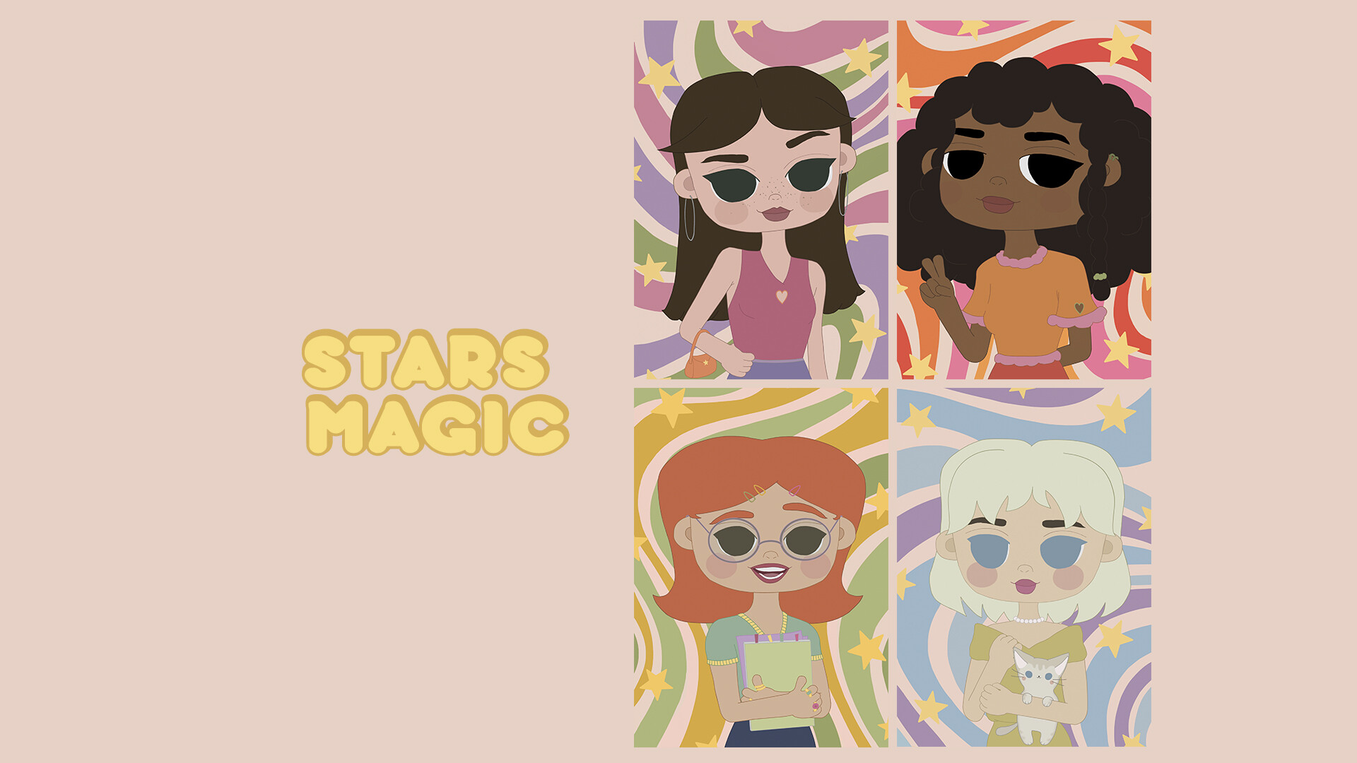 ArtStation - CARTOON "STARS MAGIC"