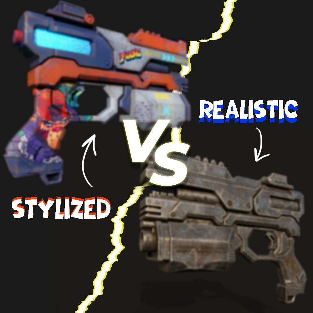 ArtStation - Gun Texturing