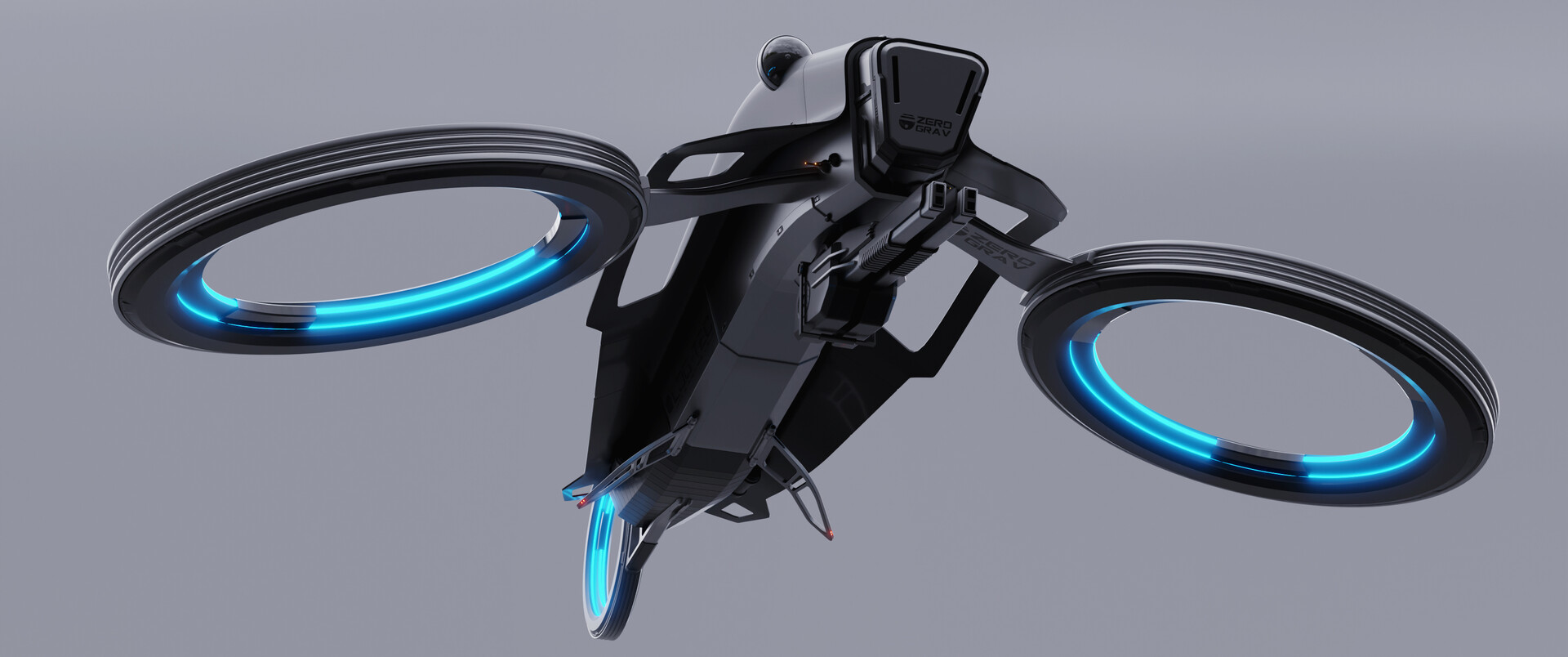 ArtStation - SCi-Fi Drone Study