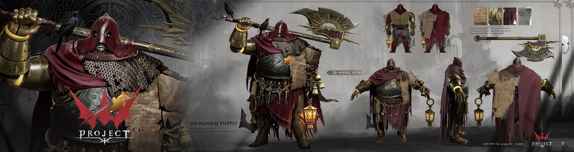 ArtStation - Project-W Character