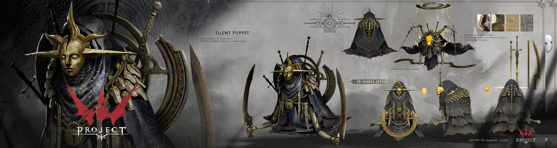 ArtStation - Project-W Character