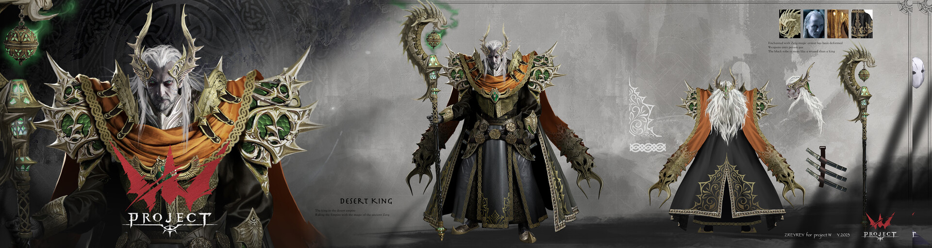 ArtStation - Project-W Character