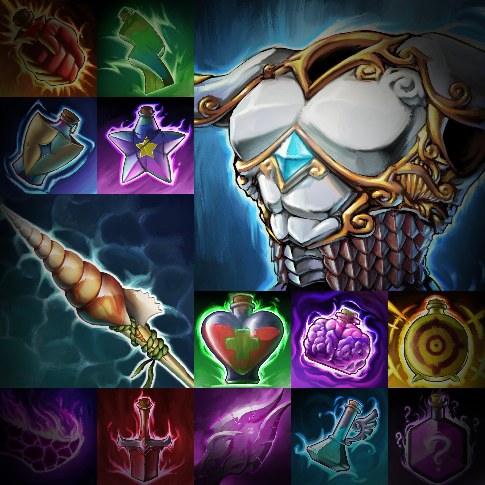 ArtStation - Icon design compilation