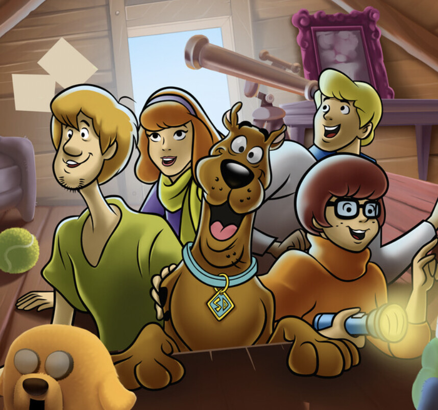 ArtStation - Scooby-Doo 2d illustration