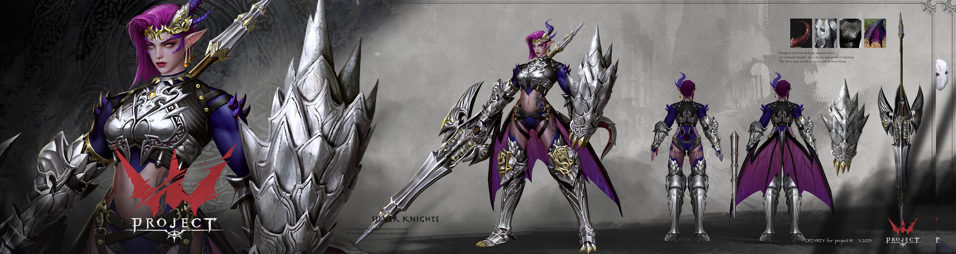 ArtStation - Project-W Character