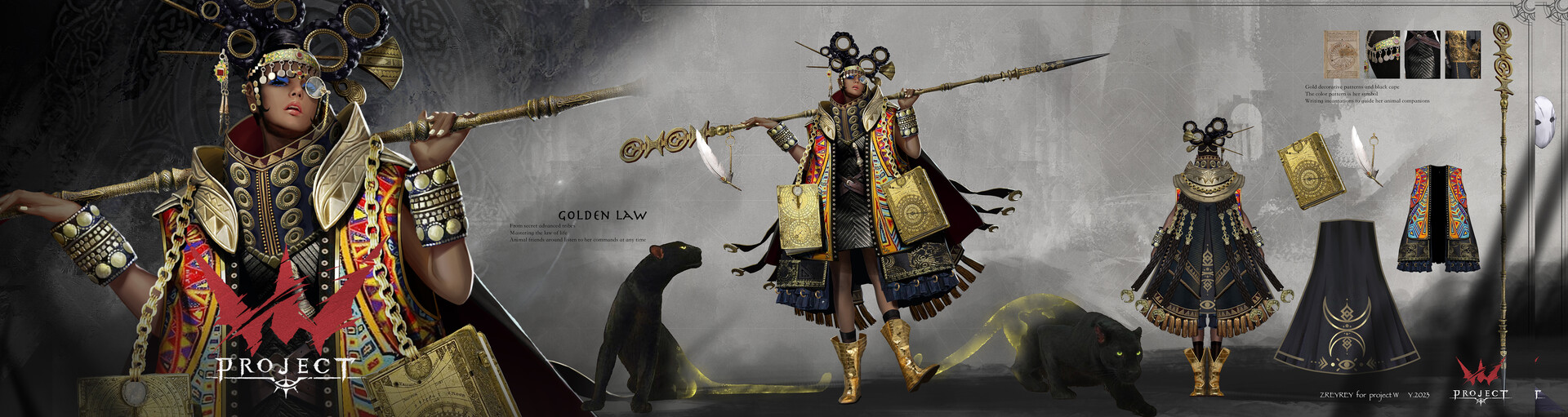 ArtStation - Project-W Character