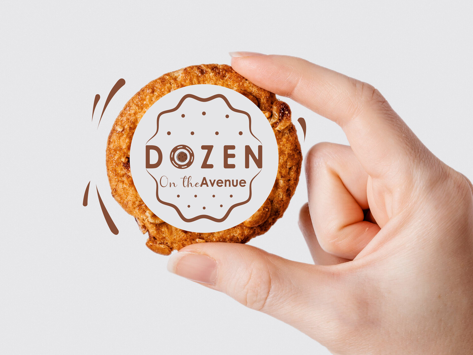 ArtStation - Dozen on the avenue: logo and brand identity design