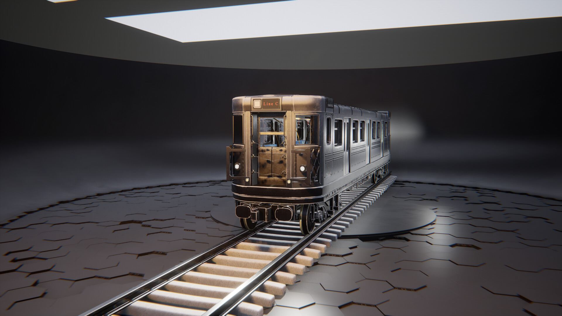 ArtStation - Subway Train