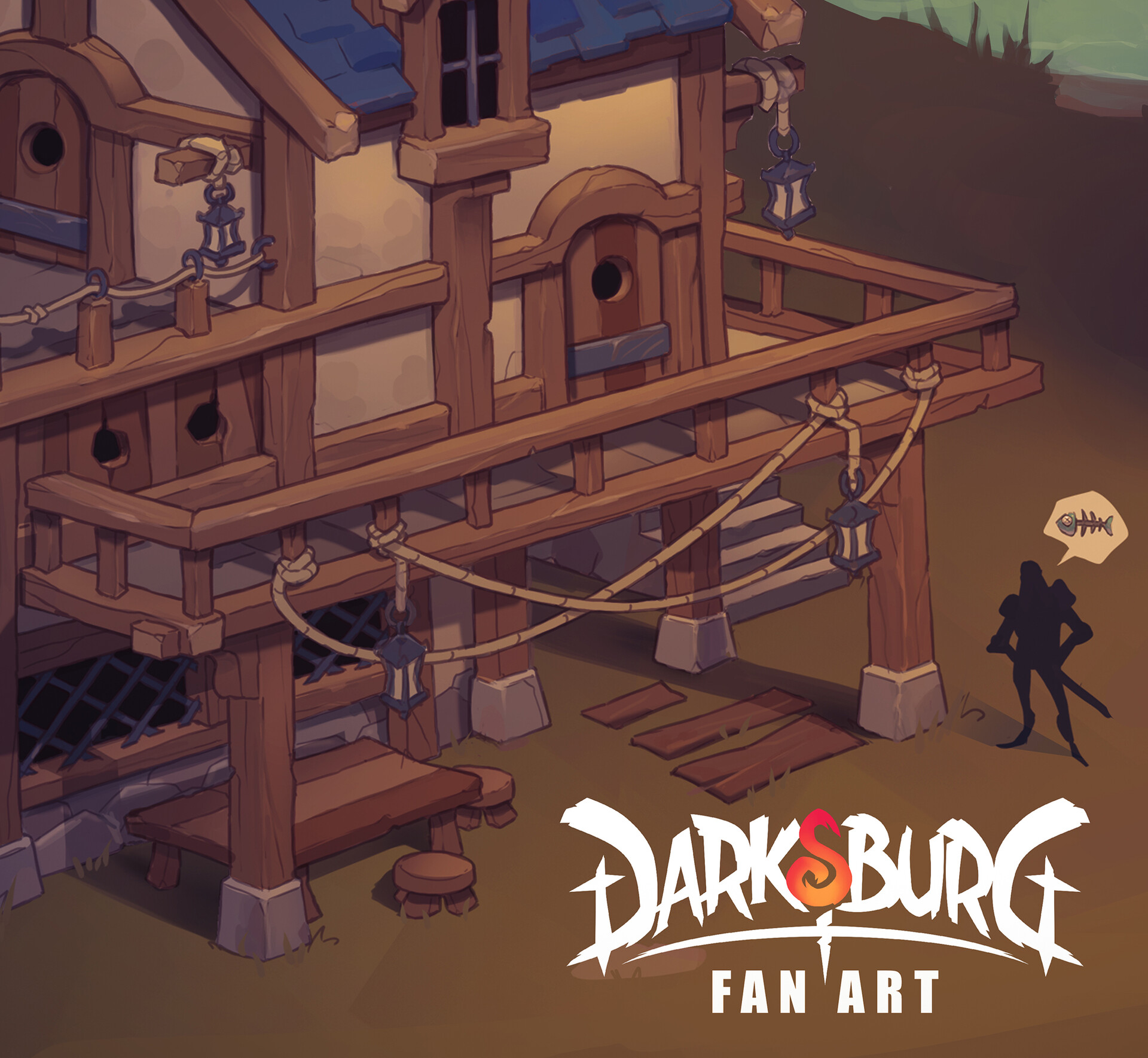 ArtStation - DARKSBURG Fan Art