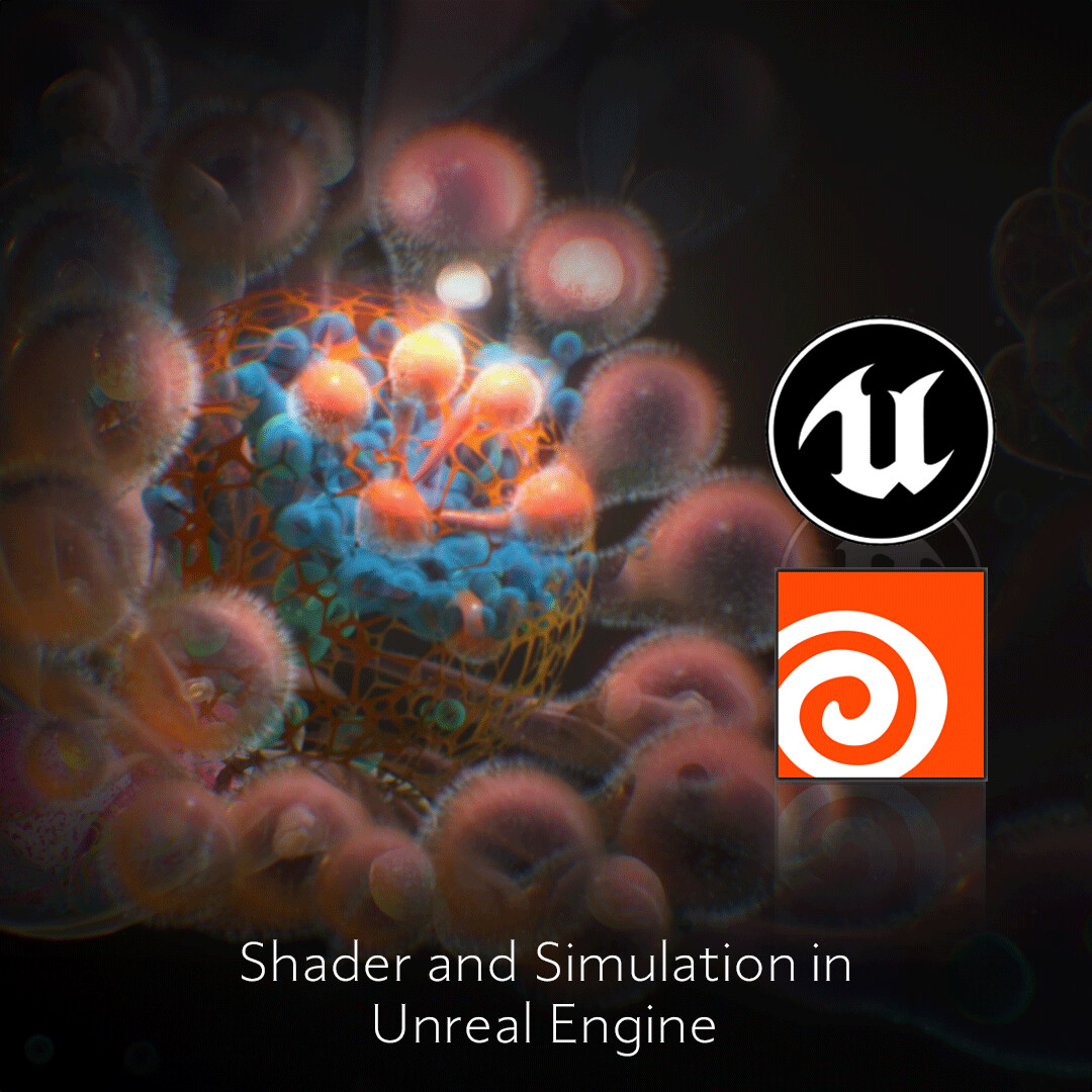 ArtStation - Unreal and Houdini Simulation and Shader experiment - Otherworldly Plants
