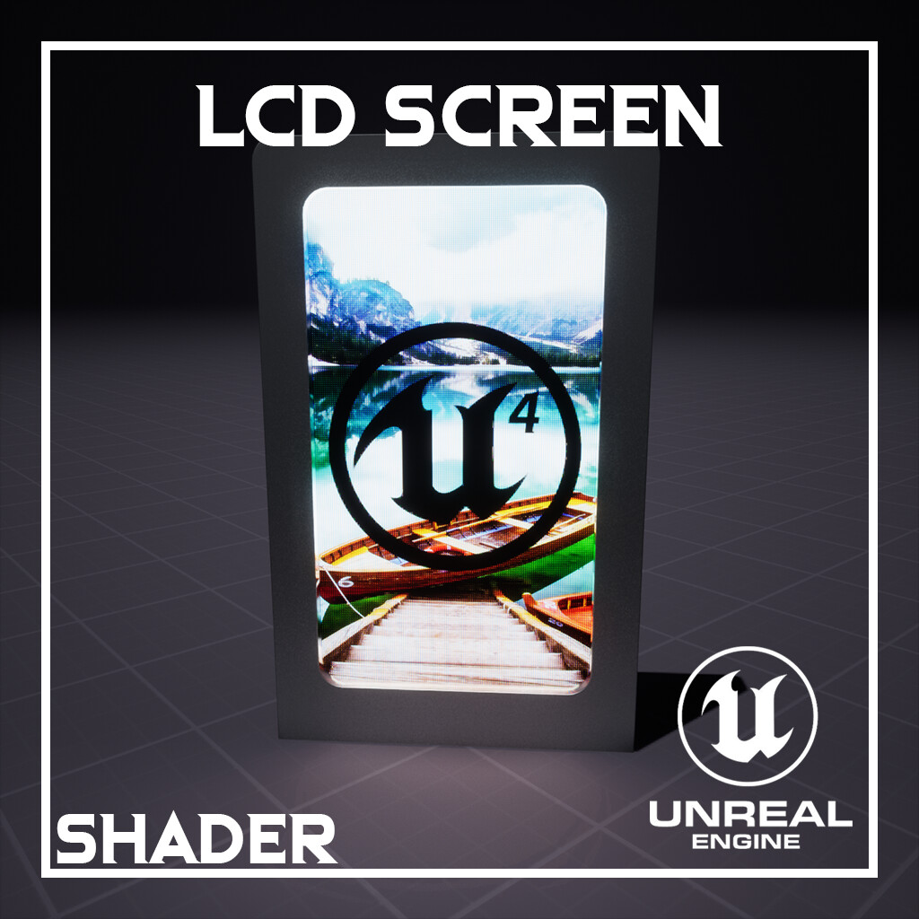 ArtStation - LCD Screen - Shader Material