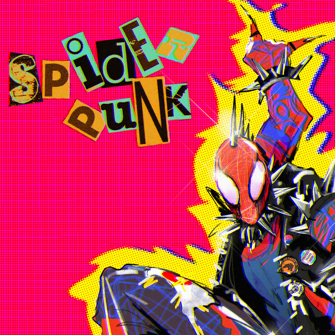 ArtStation - spider PUNK