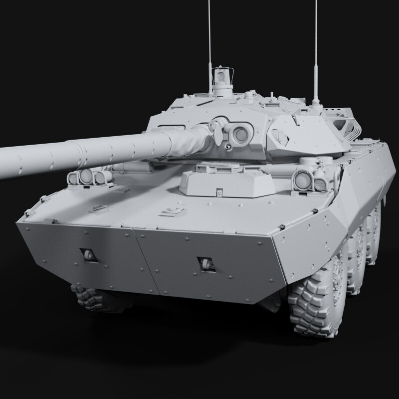 ArtStation - AMX-10RC WIP