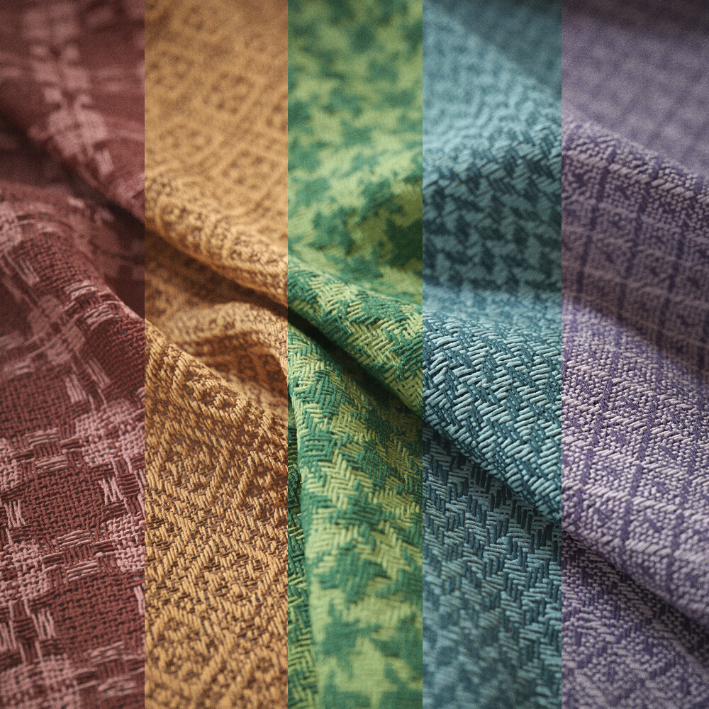 ArtStation - Plain Fabrics - Weave Pack 01