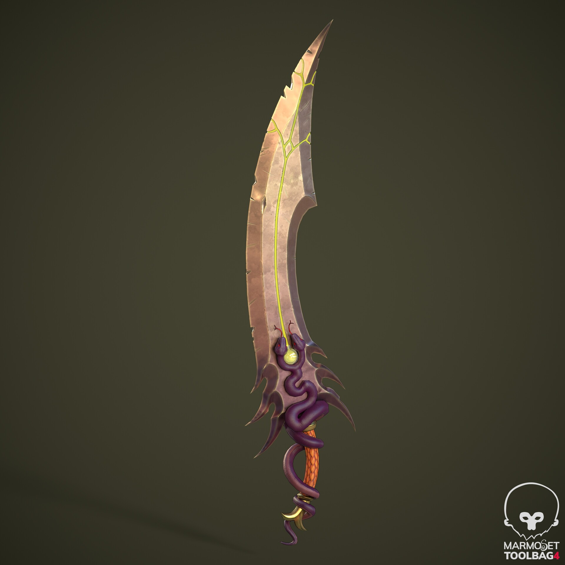 ArtStation - Snake Sword