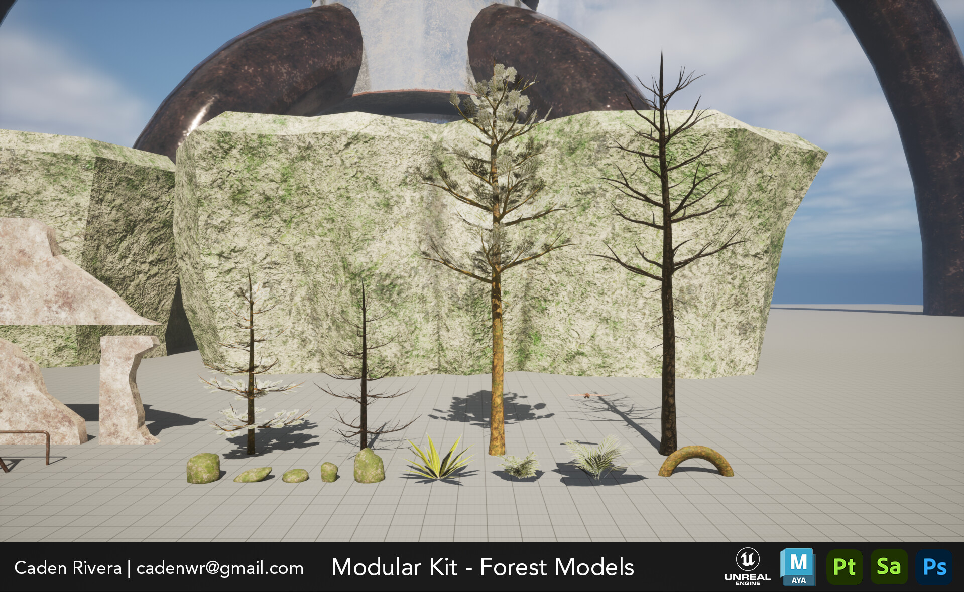 ArtStation - Hubris - Foliage Models