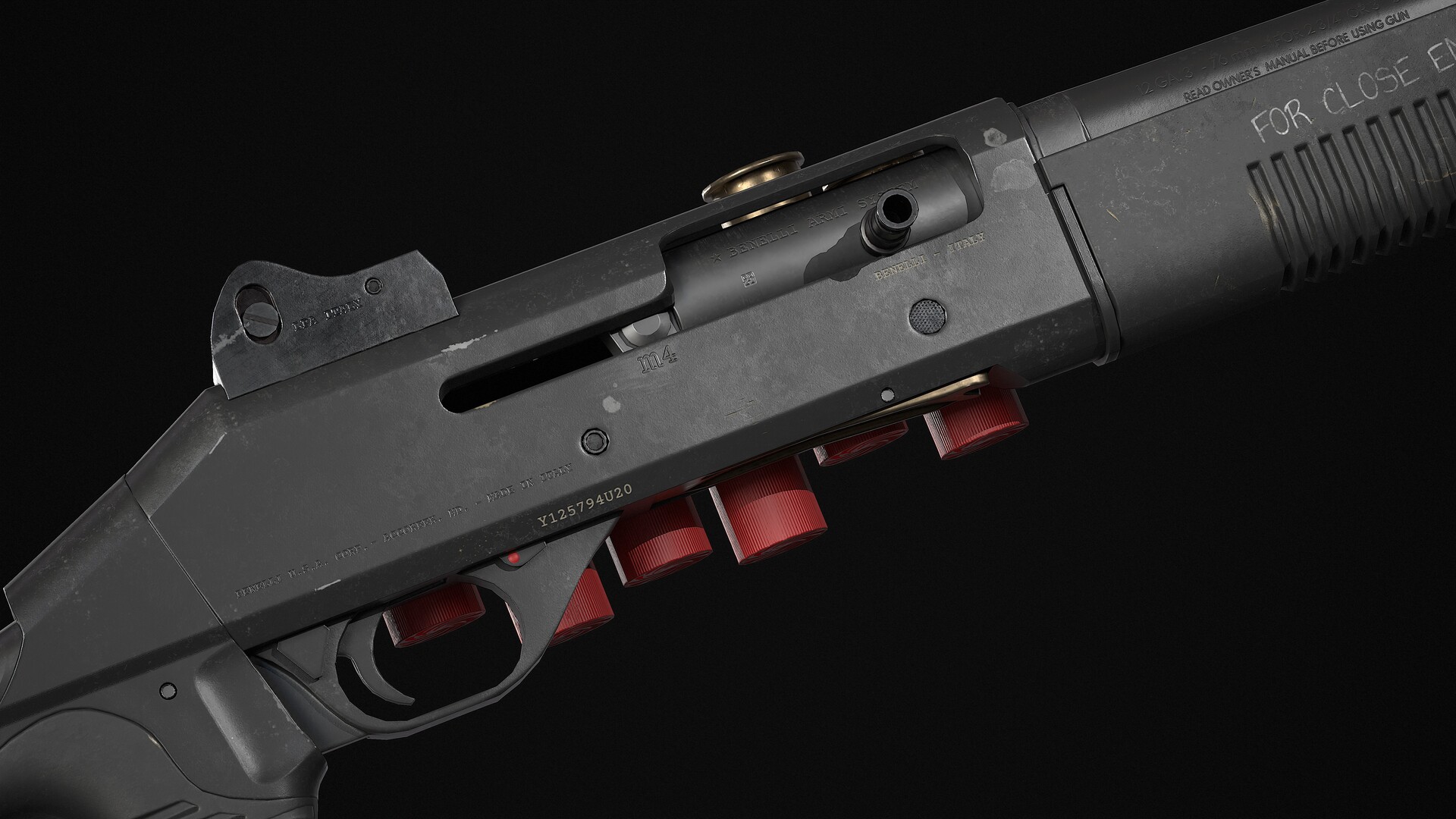 ArtStation - Benelli M4 Shotgun