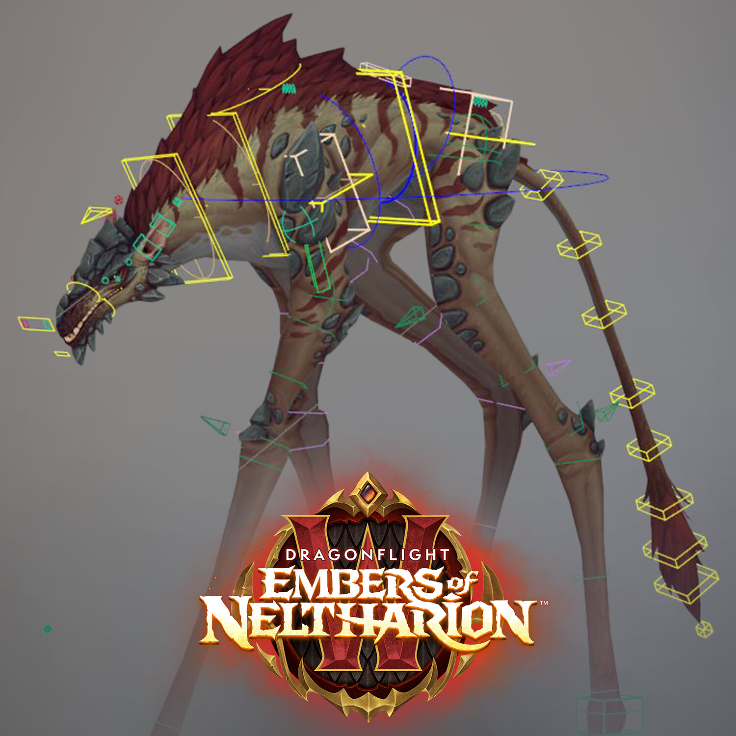 ArtStation - WoW 10.1: Embers of Neltharion - Towering DeepStrider Rig