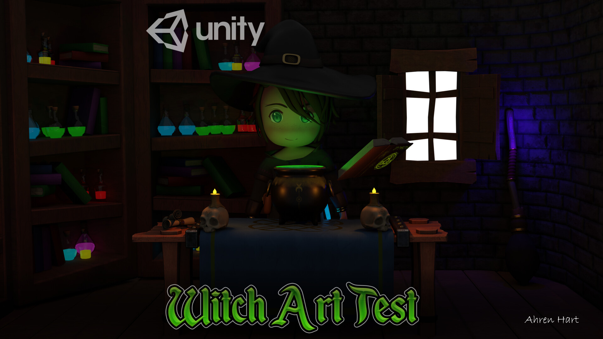 ArtStation - Witch Continued With Environment